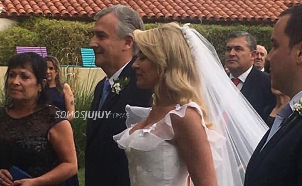 Gerardo Morales y Tulia Snopek celebraron su unión en un festejo íntimo ...
