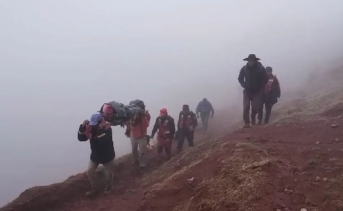 Operativo de montaña: trasladaron a una anciana de 80 años de Molulo a ...