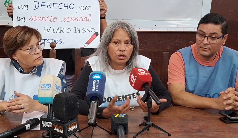 Según los gremios, el acatamiento al paro docente en Jujuy alcanzó el ...