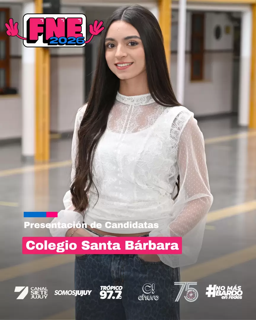 El Colegio Santa Bárbara presentó a sus candidatas para - Somos Jujuy